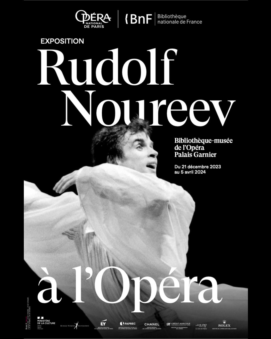 Exhibition Rudolf Nureyev at the Paris Opera - Fondation Rudolf Noureev
